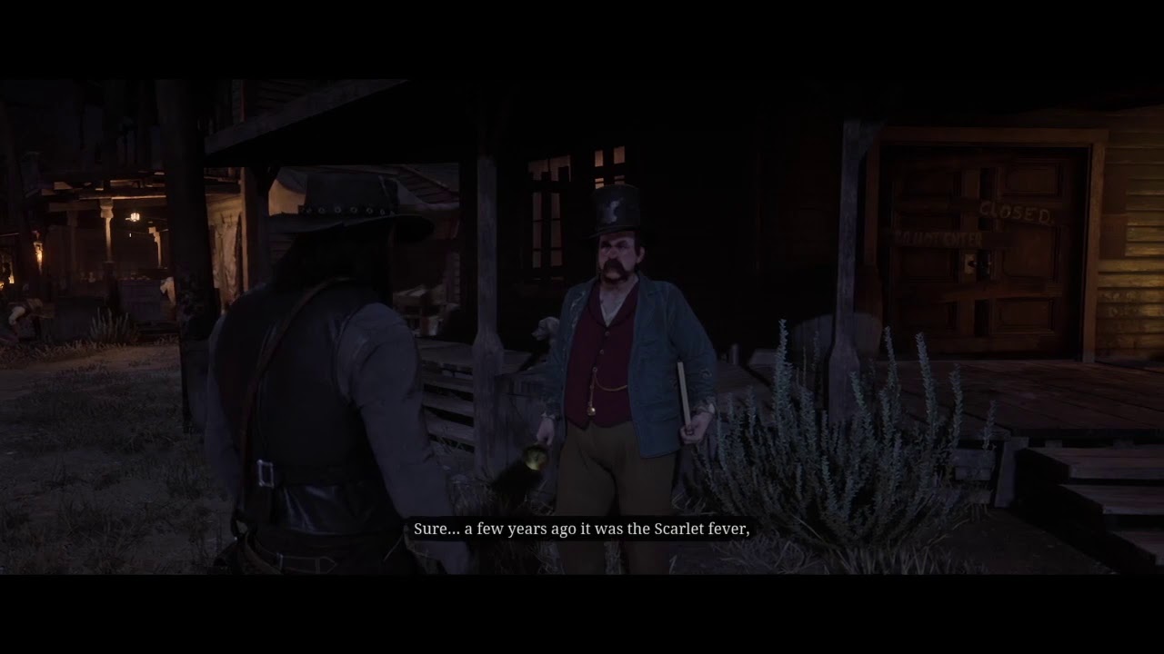 Cholera plaque in Armadillo Rdr2 - YouTube