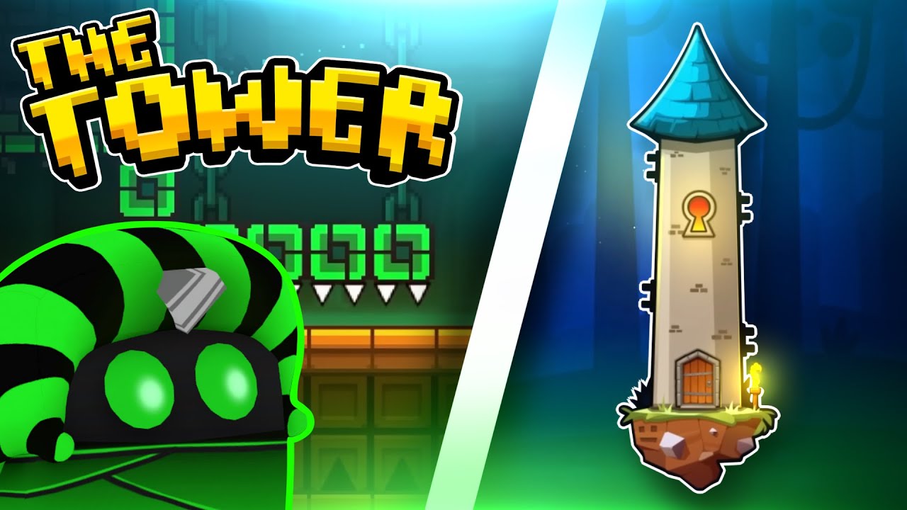 JUGANDO EL THE TOWER | Geometry Dash 2.2 - YouTube