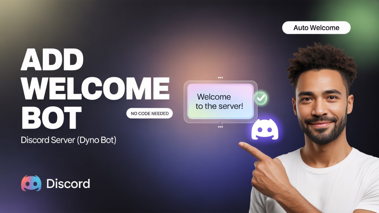 How to Add a Welcome Bot in Discord Server | Step by Step Guide - YouTube