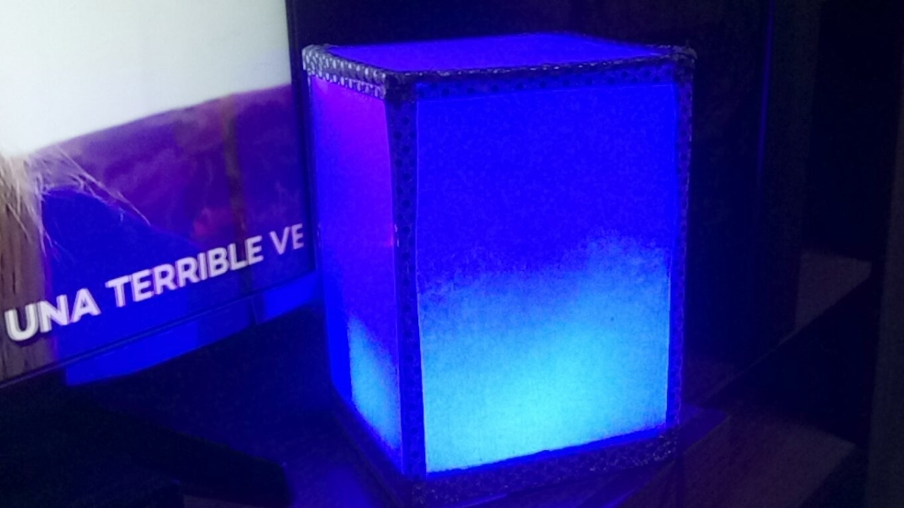 Cubo Led - Lampara Casera - YouTube