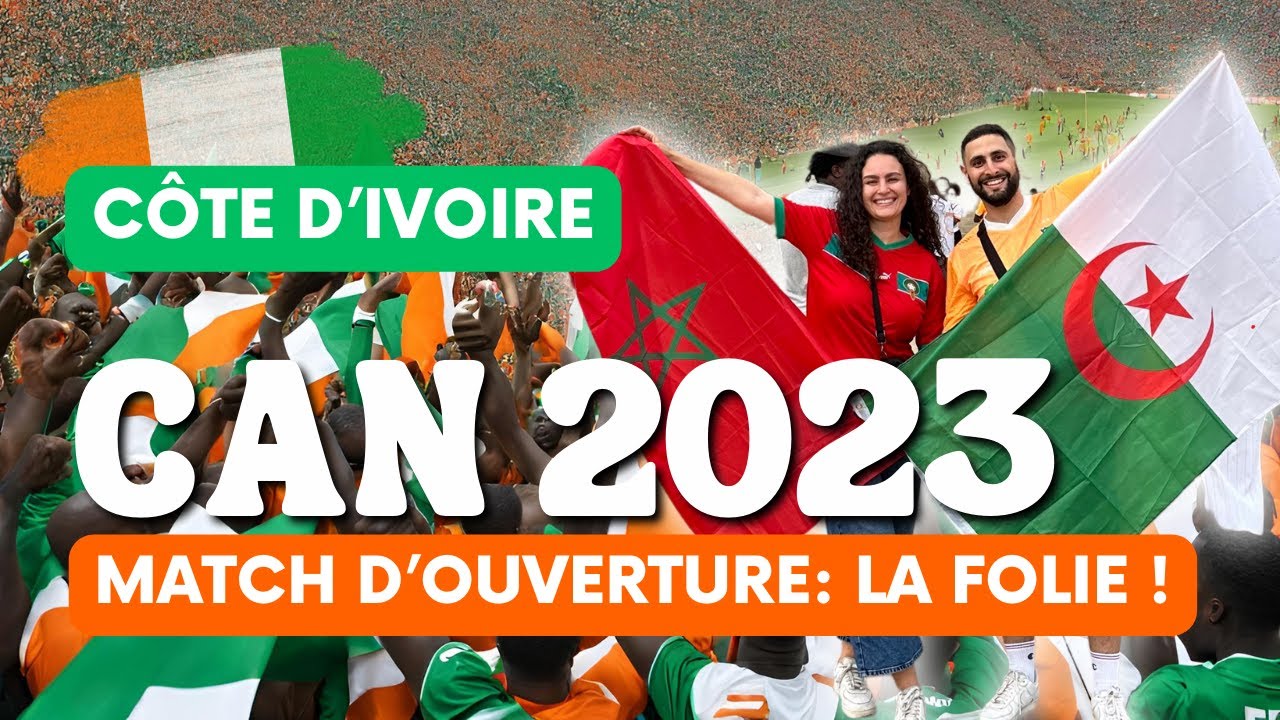 CAN2023 - Ambiance de fou à Abidjan 🇨🇮 - YouTube