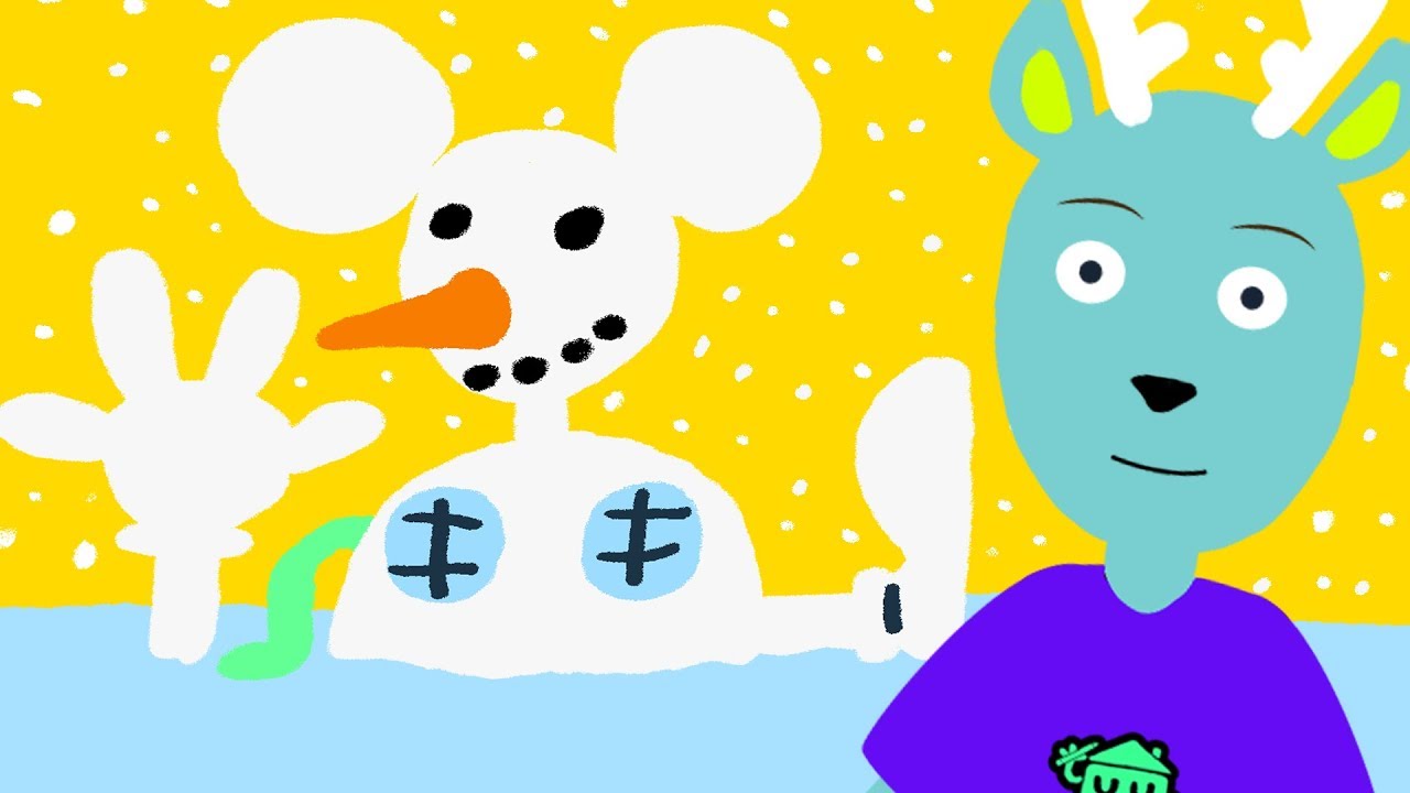 MICKEY MOUSE CLUBHOUSE SNOWMAN CLUBHOUSE - DISNEY JUNIOR DOODLE WITH ...
