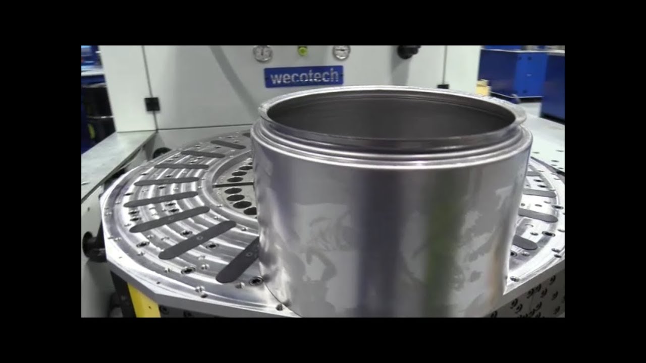 Tube end forming (Wecomatic IO-S 400 Speed) - YouTube