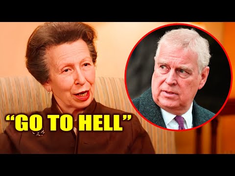 The Shocking Truth About Prince Andrew's Relationship With Princess Anne
