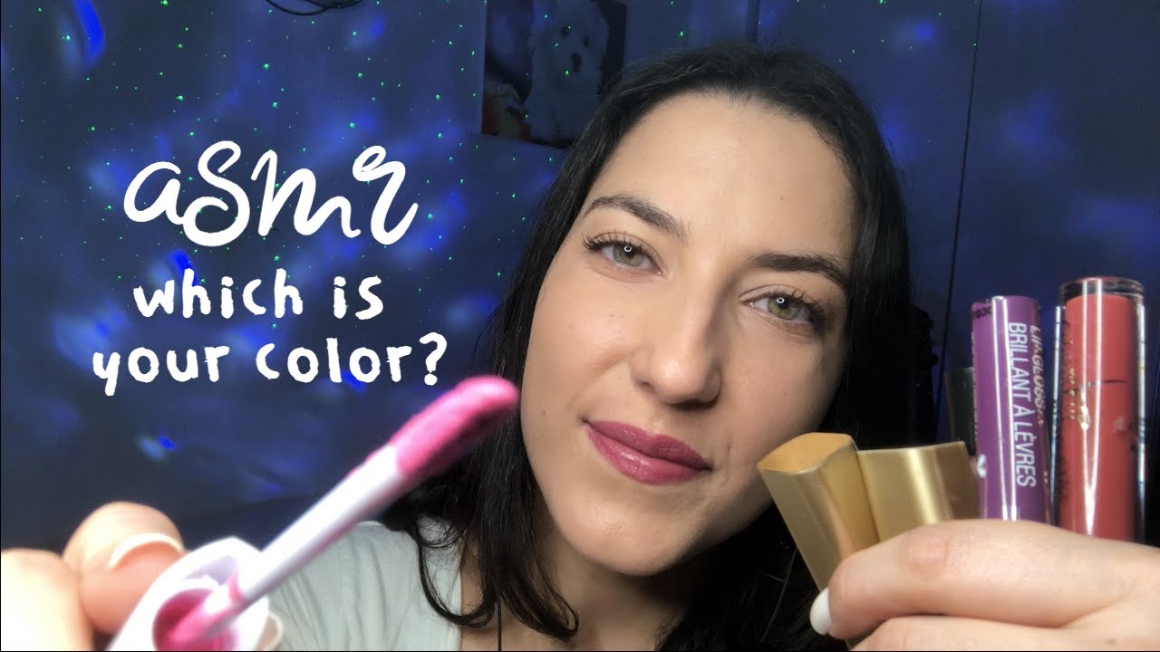ASMR • LET’S FIND YOUR PERFECT LIP STICK SHADE | ROLE PLAY - YouTube