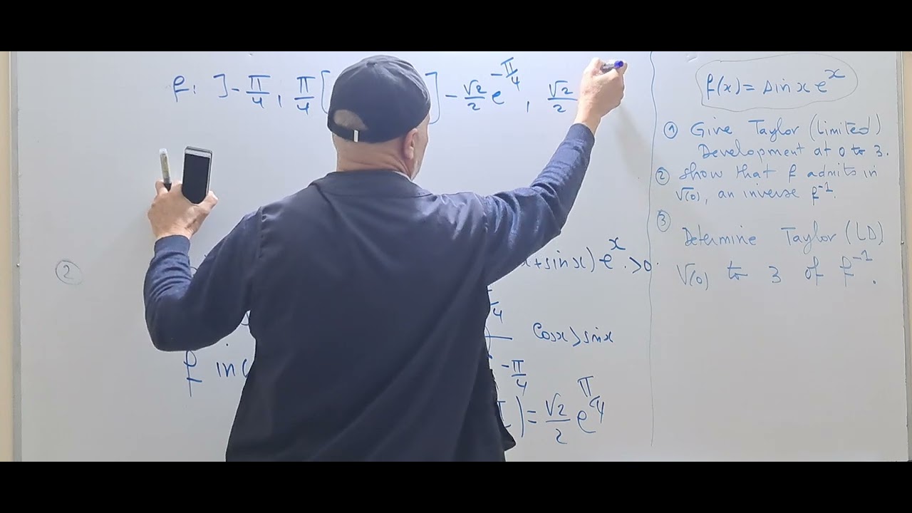 Taylor expansion (limited development): Taylor expansion of inverse ...