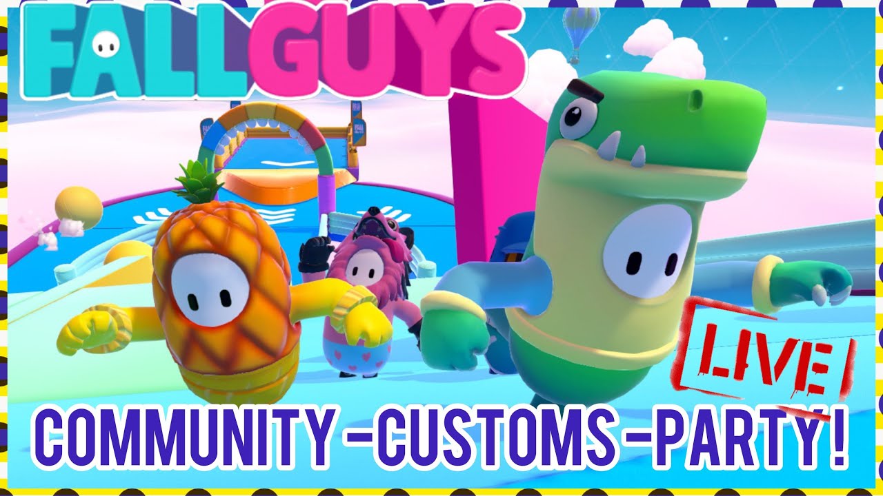 Fall Guys Party {LIVE} PS5 18+ - YouTube