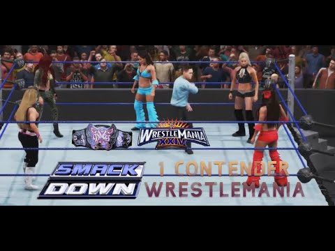 Maria vs. Brie Bella vs. Nikki vs. Maryse vs. Natalya (1# CONTENDER ...