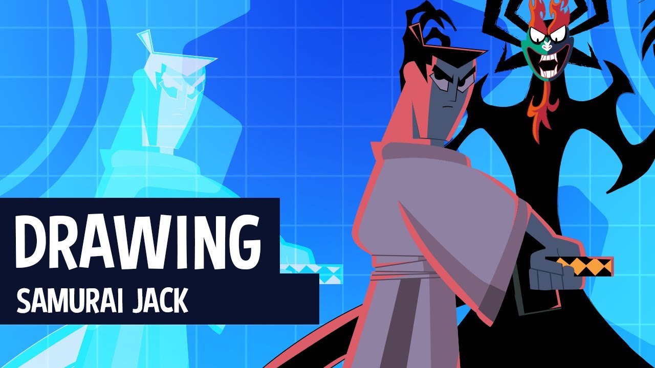 Drawing Samurai Jack | Speed Art - YouTube