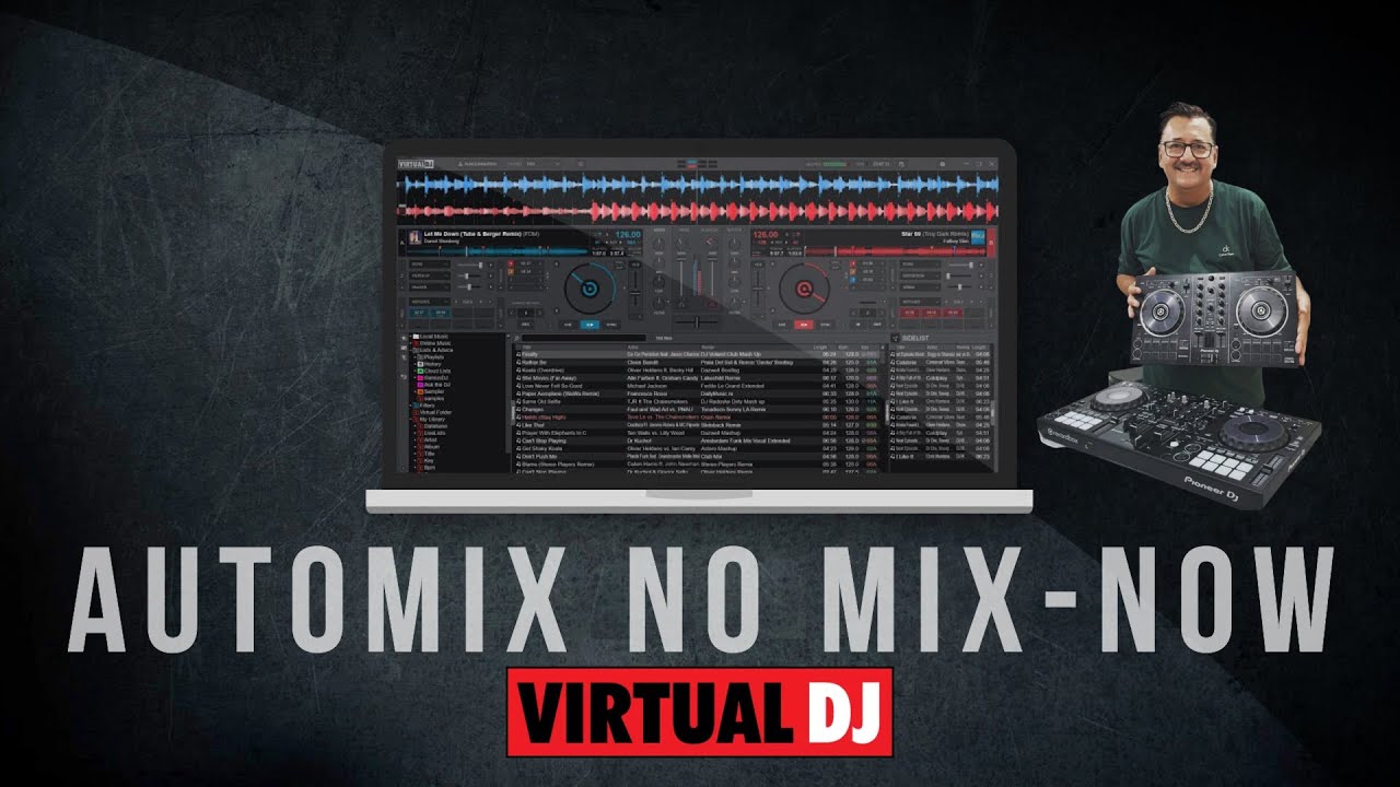 Tutorial Configurar AUTO FADE Manual no Automix do Virtual DJ - YouTube