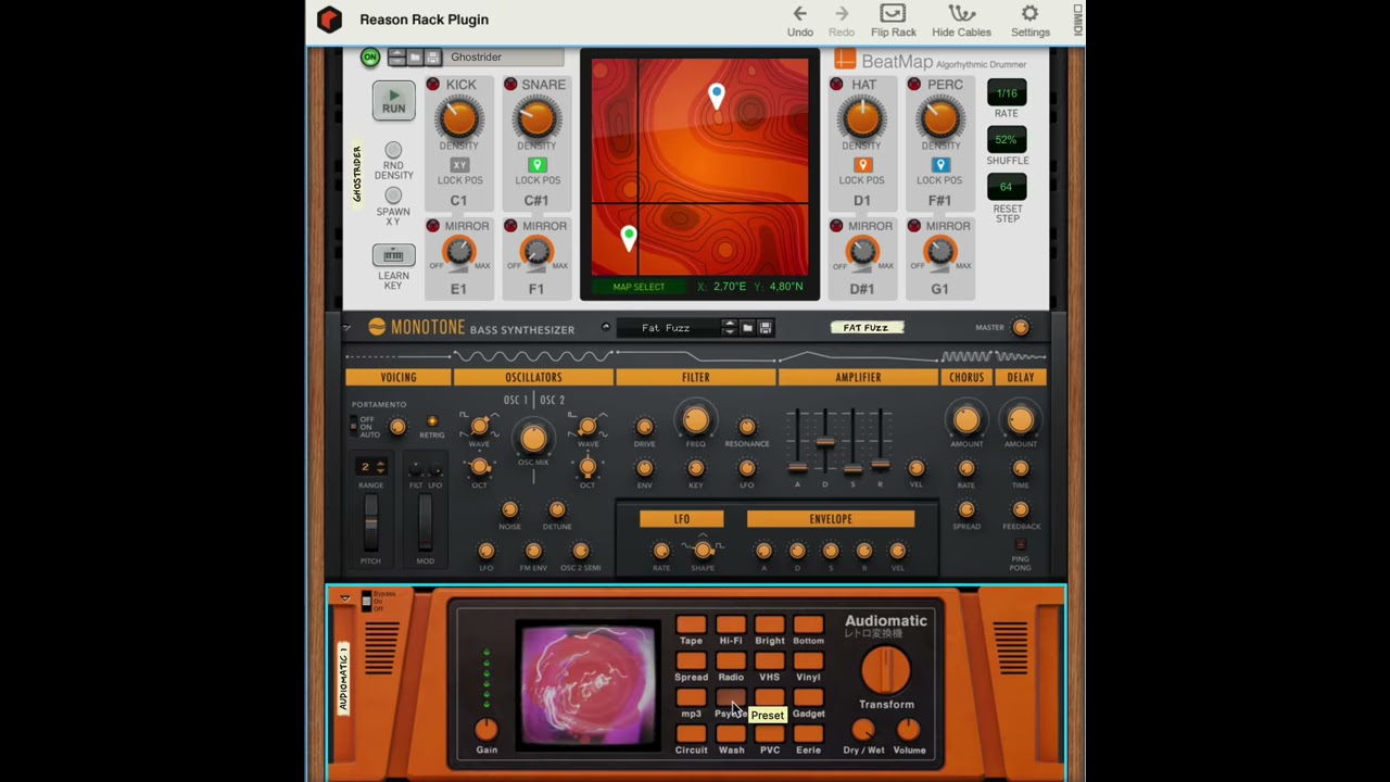 Use a drum pattern sequencer to get weird and wonderful basslines # ...
