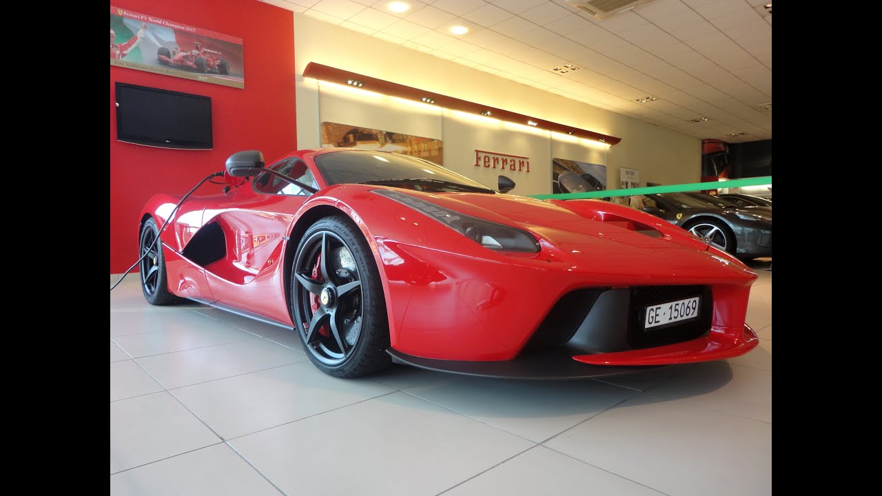 Awesome 2014 Full Red Ferrari LaFerrari - YouTube