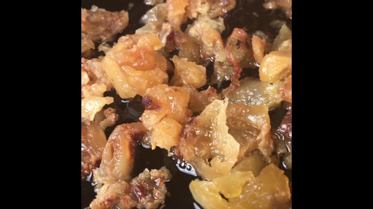 Beef Cracklings - YouTube