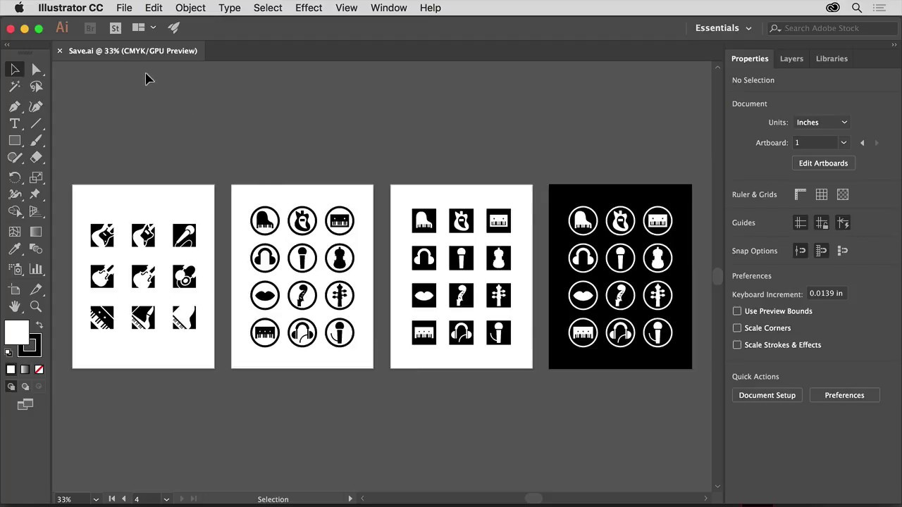 04. Get to know Illustrator - Save your work || Adobe Illustrator CC tutorials - YouTube