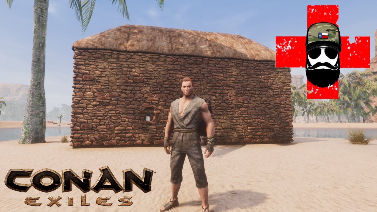 Rebuilding the shack! Conan Exiles EP5 - YouTube