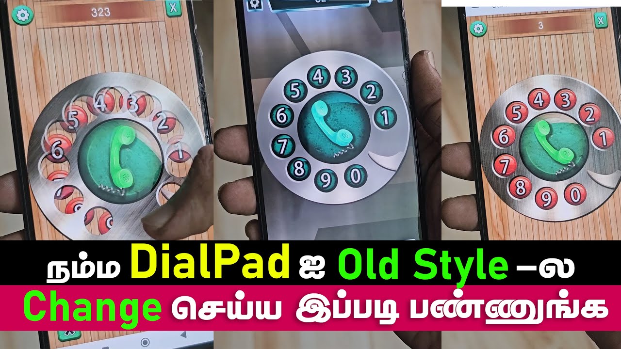Get Old Telephone Retro Dialer in Android | Old Style Dialer Android ...