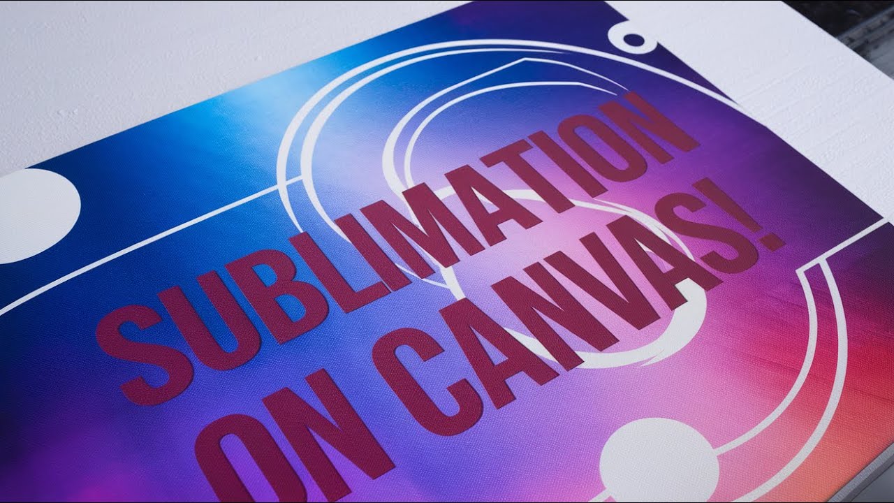 Master the Art of Sublimation on Canvas: A Guide to Stunning DIY Wall ...