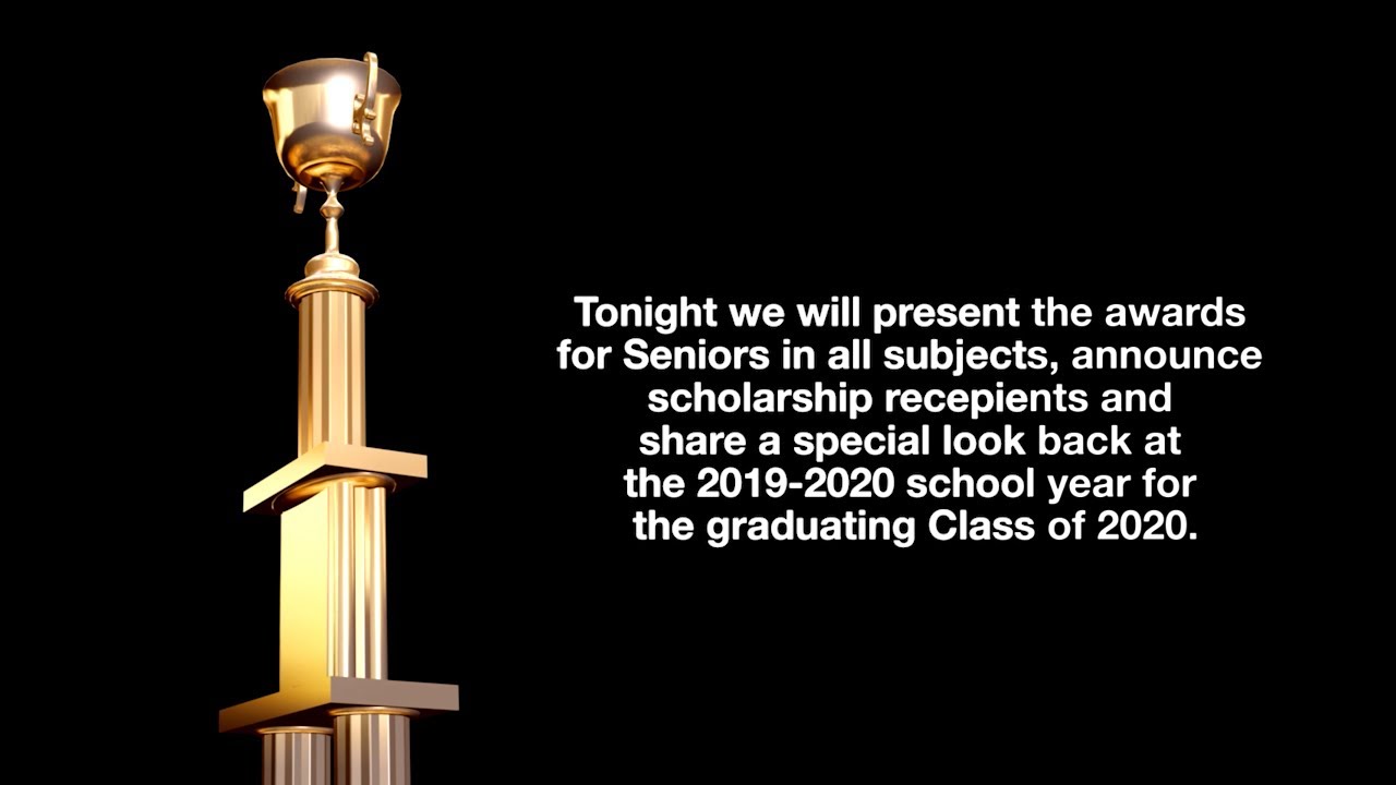 2020 Talon Awards: Senior Special - YouTube