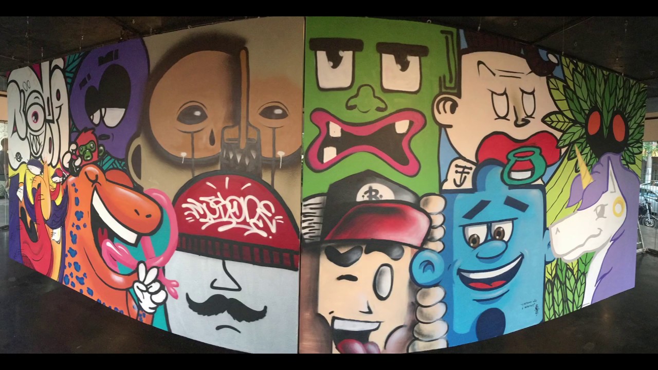 Trapa Crew - Sopa de Graffiti no Museu (Niterói) - YouTube