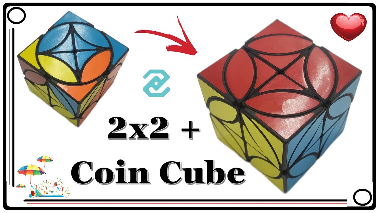 Zhecube 2x2 + Coin Cube - YouTube
