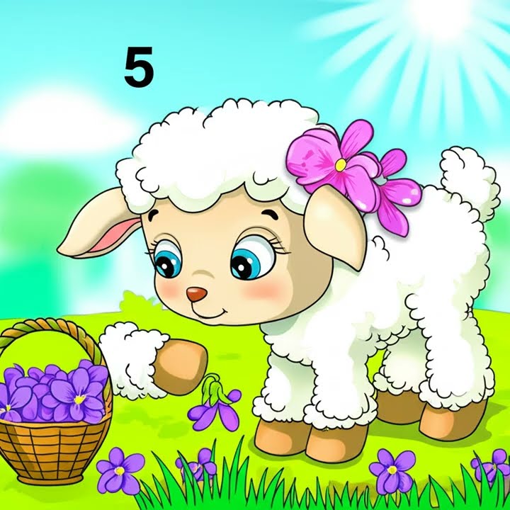 Lily Lamb Learns to Count - YouTube