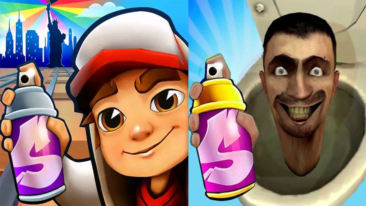 Subway Surfers New York 2023 - Odell Collect All 6 vs Skibidi Toilet ...