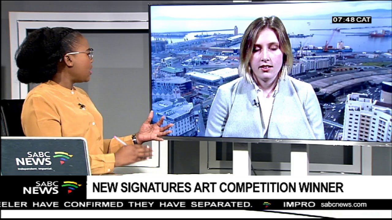 Jessica Storm Kapp wins Sasol Signatures Art Competition - YouTube