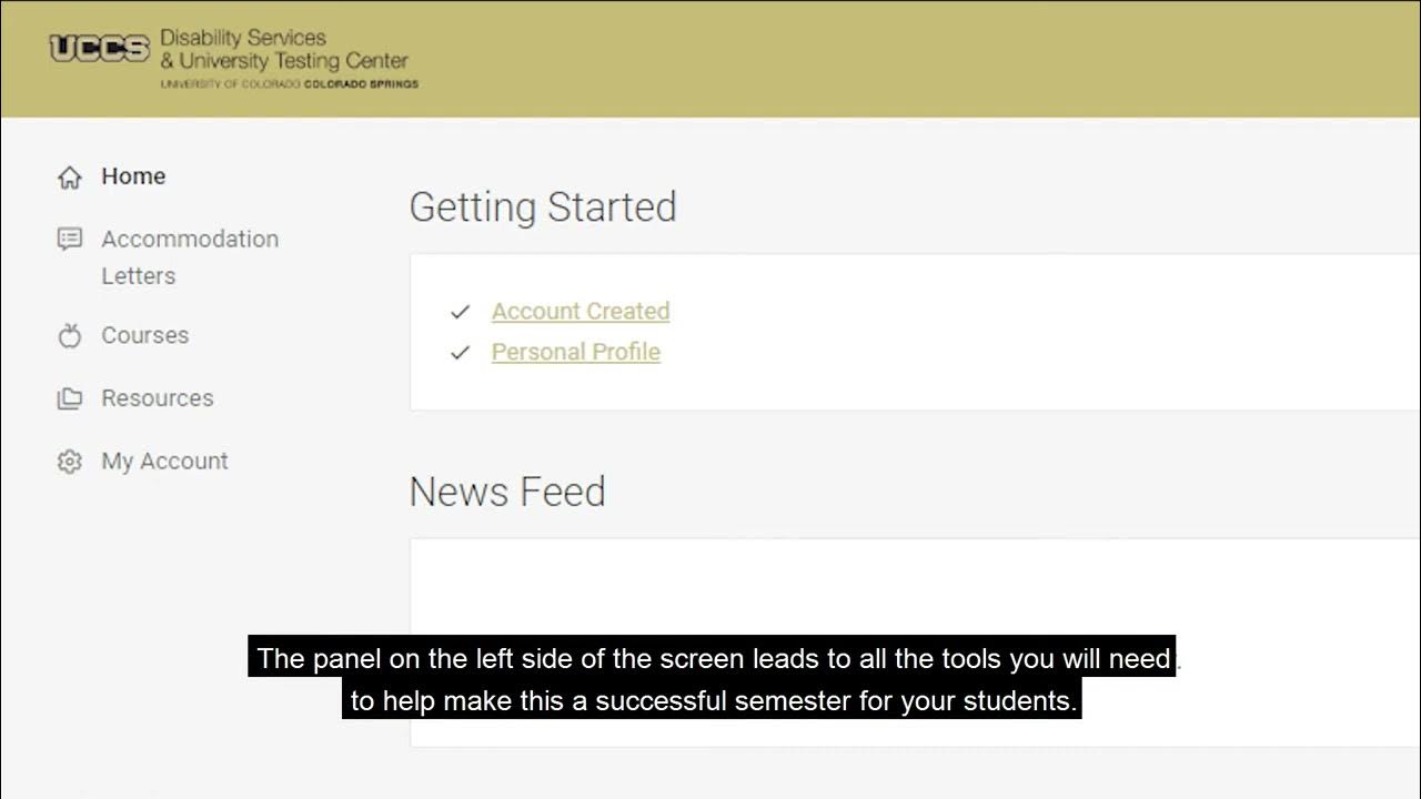 UCCS Accommodate Faculty Intro - YouTube