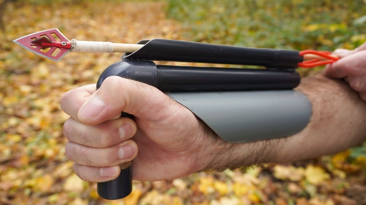 Super Accurate Slingshot - How To Make Powerful Slingshot From PVC ...