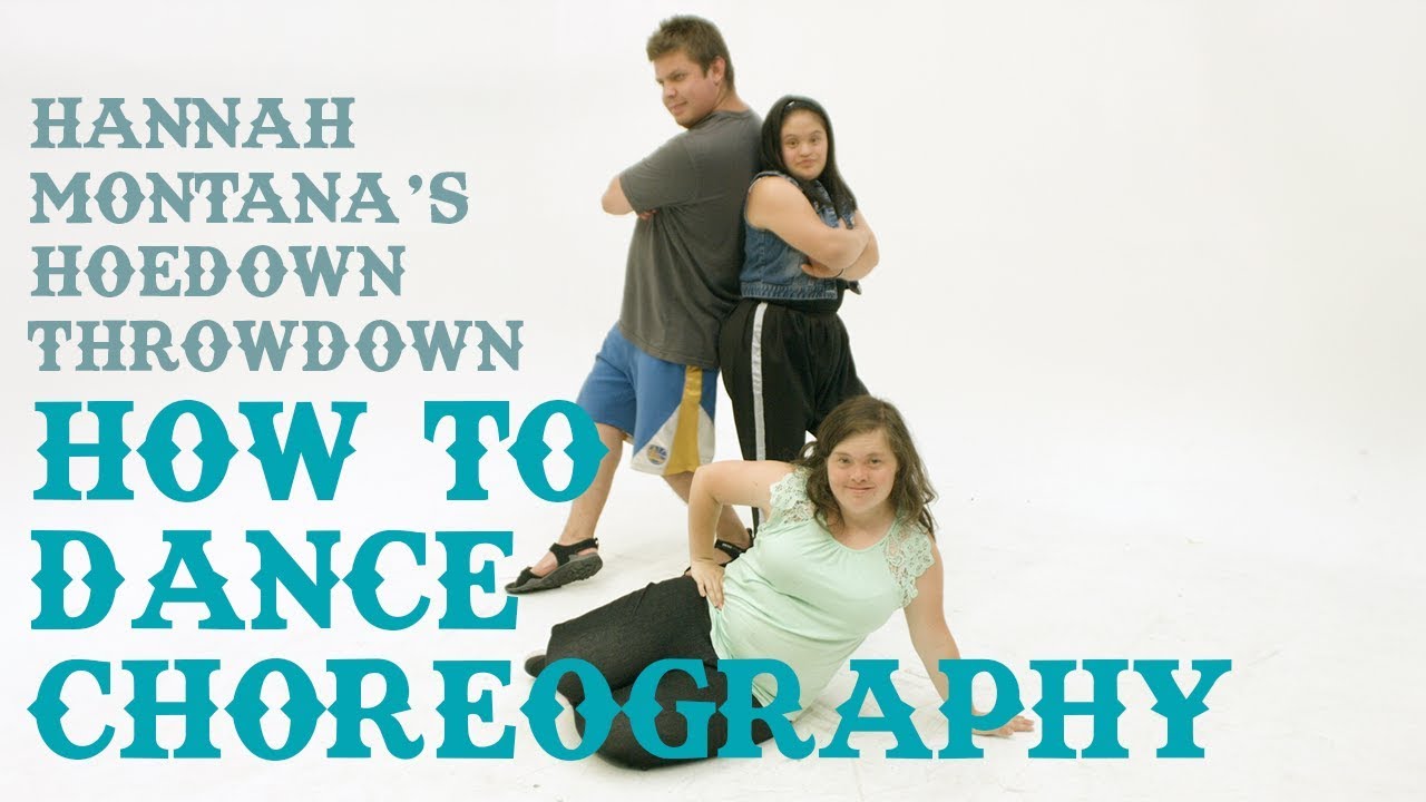 How to Dance Choreography - Hannah Montana's Hoedown Throwdown - YouTube