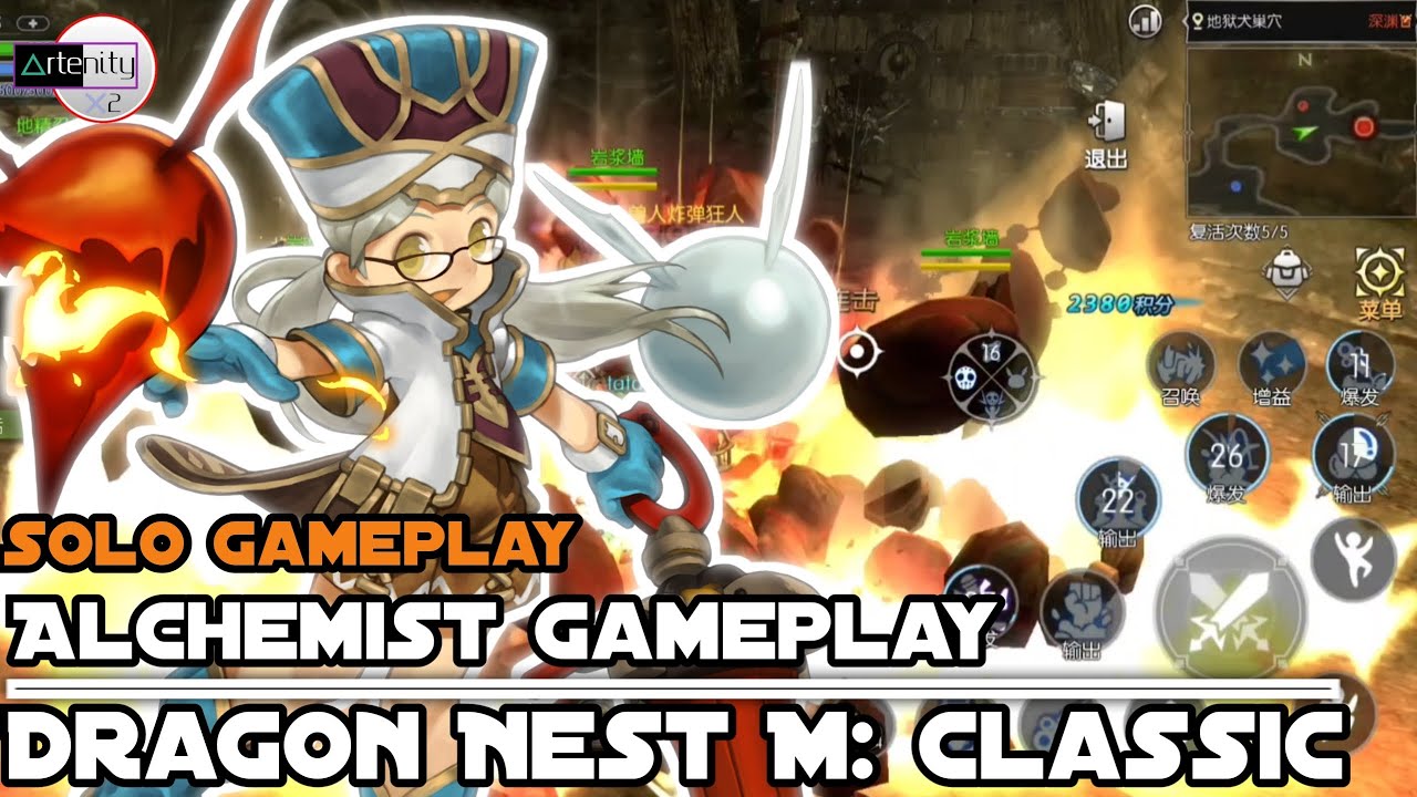 Dragon Nest M Classic: Full Gameplay Alchemist [MMORPG Mobile on ...