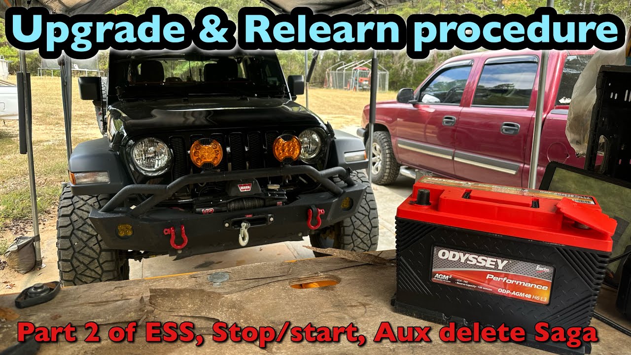 Pt.2: Odyssey battery upgrade and relearn procedure. Part 2 of ESS ...