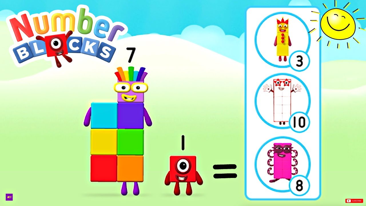 Numberblocks Learning Video | Meet the Magic of Number 8 | Join the ...