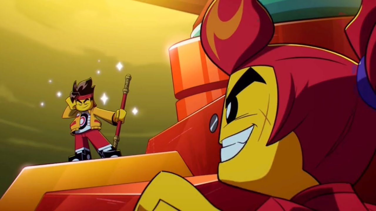 red son & mk moments (lego monkie kid) - YouTube