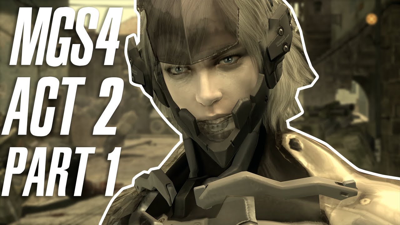 Metal Gear Solid 4 RPCS3 | 4K 60 FPS | ACT 2 PART 1 - YouTube