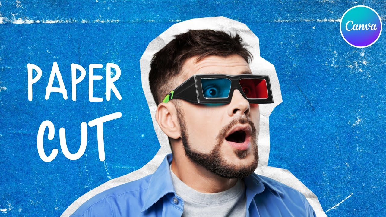 Tutorial Membuat Effect Foto Paper Cut Di Canva - YouTube