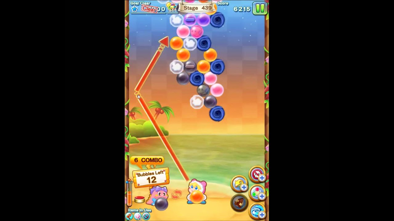 LINE Puzzle Bobble Stage 439 / LINE パズルボブル ステージ 439 - YouTube