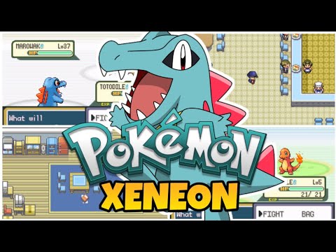 Pokemon Xeneon - Gba Game With Brand New Plot,New Region+New Story ...