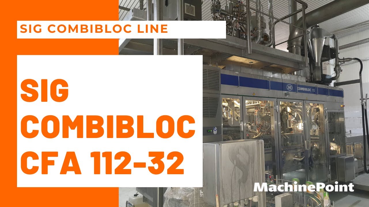 SIG COMBIBLOC CFA 112-32 SIG Combibloc line | SIG COMBIBLOC Machines ...