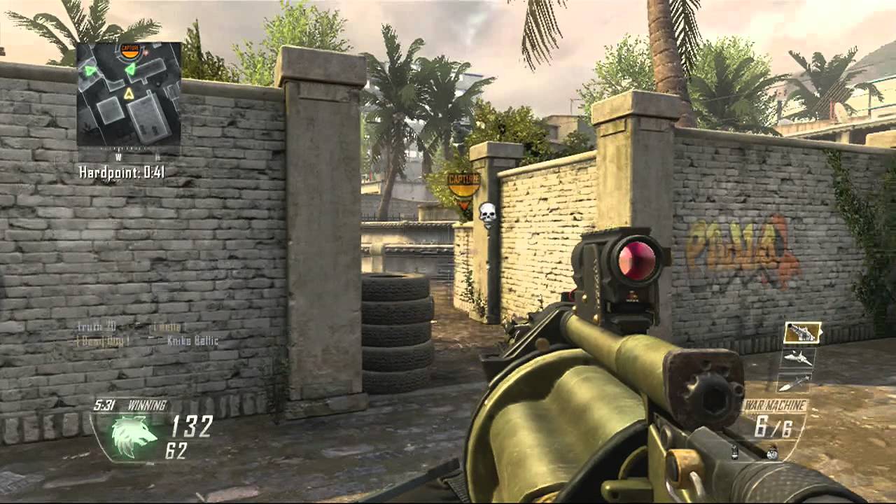 Black Ops 2 Slums Hardpoint Quality Test - YouTube