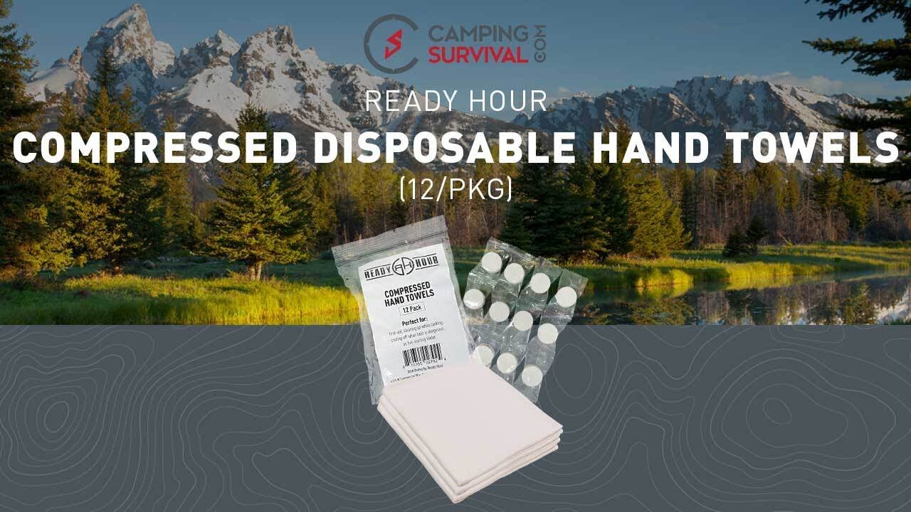Ready Hour Compressed Hand Towels - YouTube
