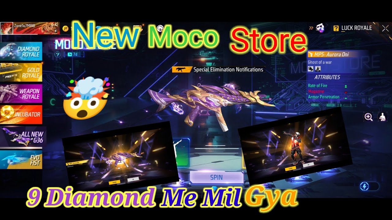 New Moco Store Event Free Fire | Free Fire New Moco Store |FF New Moco Store Event - YouTube