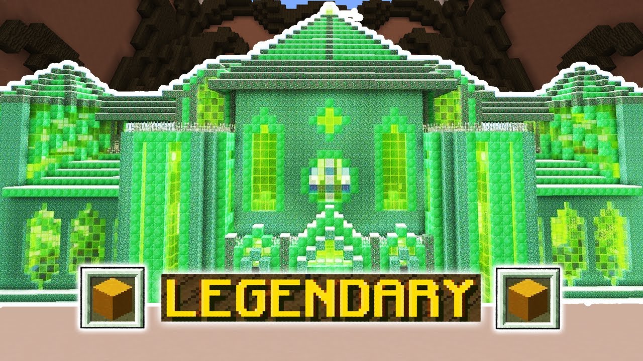 ONLY EMERALD CHALLENGE (Minecraft Build Battle) - YouTube