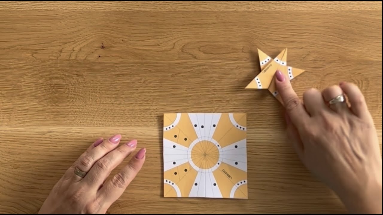 LIBRISTO Origami Star | DIY 📖🎄⭐ - YouTube