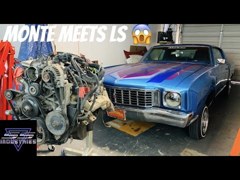 MONTE CARLO FINALLY GETS IT LS SWAP!!!!!!!!!!!!! - YouTube