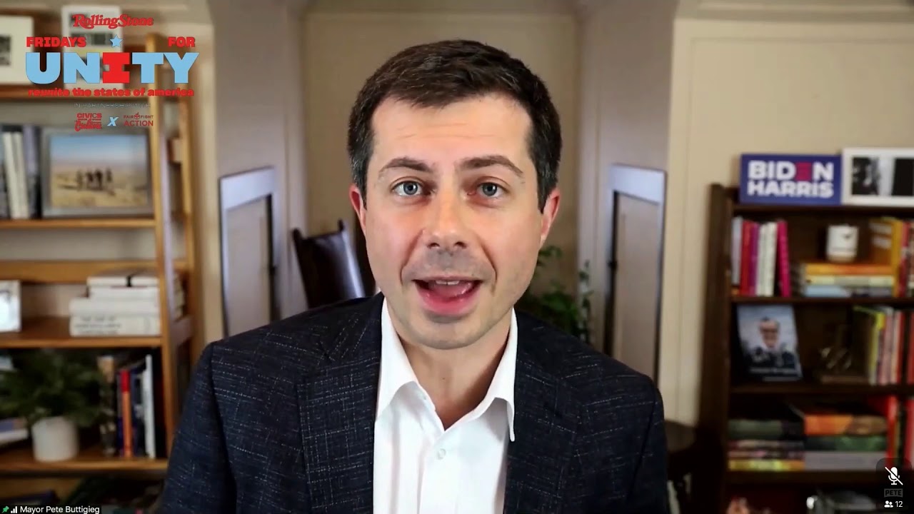 Mayor Pete and Paul Rudd on Rolling Stone Fridays for Unity - YouTube