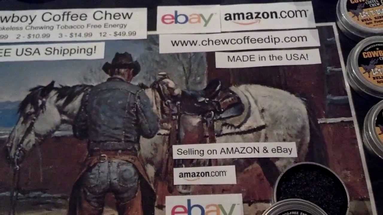 Cowboy Rodeo Chewing Spit Tobacco Free Energy Alternative Smokeless ...