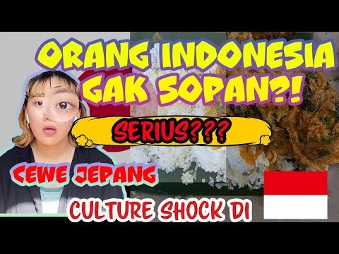 【CEWE JEPANG CULTURE SHOCK】ORANG INDONESIA GAK SOPAN?!