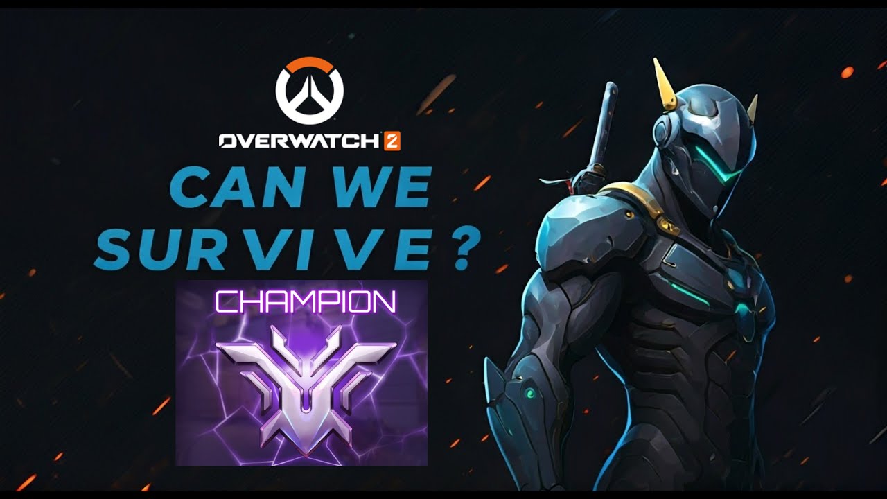 Overwatch 2: We got put against CHAMP players so we had to LOCK IN ft ...