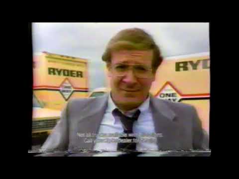 Vintage TV Commercial 1985 - Ryder Steve Landesberg